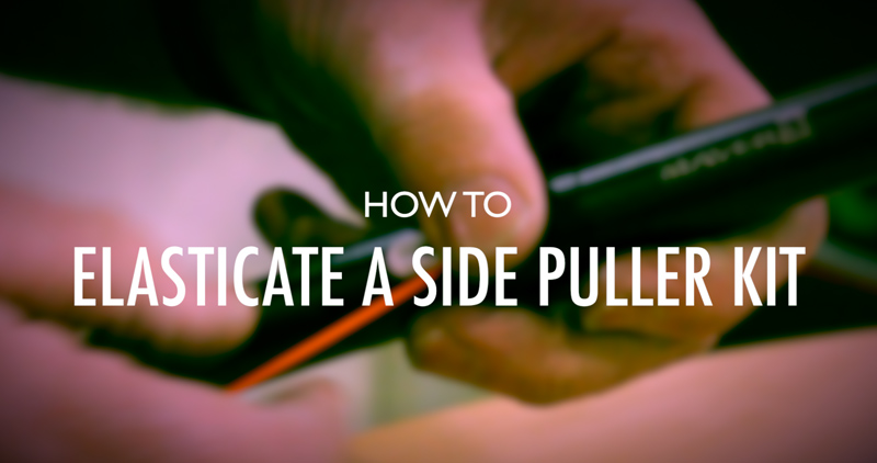 How to elasticate a side puller kit - Maver Match